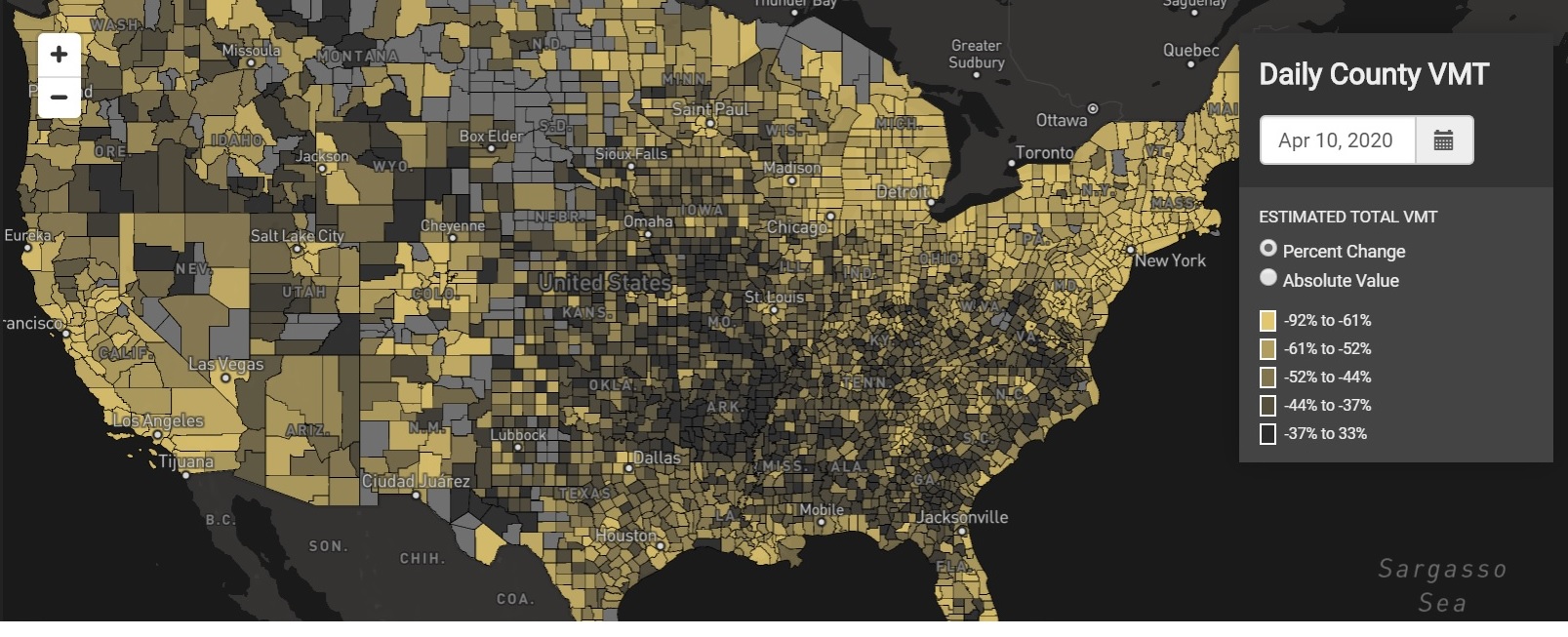 StreetLight Data provides free VMT metrics | ITS International